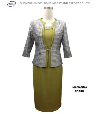 China womens clothes new design women in suits 2-pcs dress suits for sale