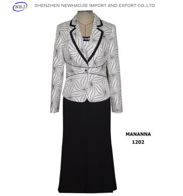 China women suit with long skirt for sale
