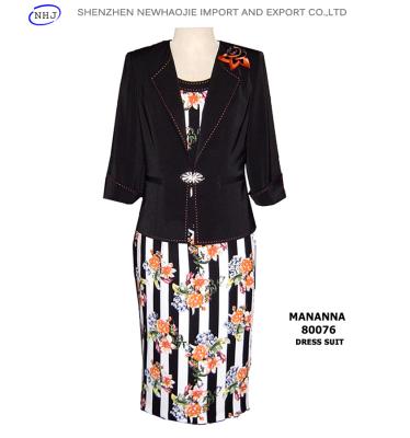 China Elegant formal suits for plus size women 80076 for sale