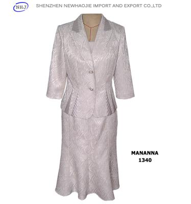 China women 3 piece suits ladies suit neck design for sale
