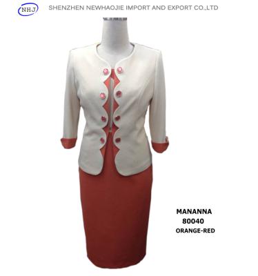 China Top quality new material fashion latest woman suit for wedding for sale