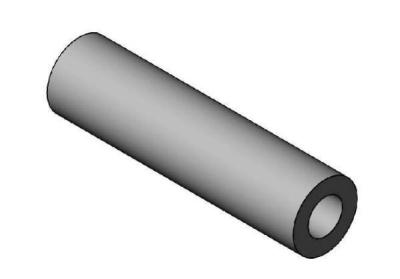 China Material Seal Nipple AISI 1045， 494mm length, OD 130MM, ID74MM for sale