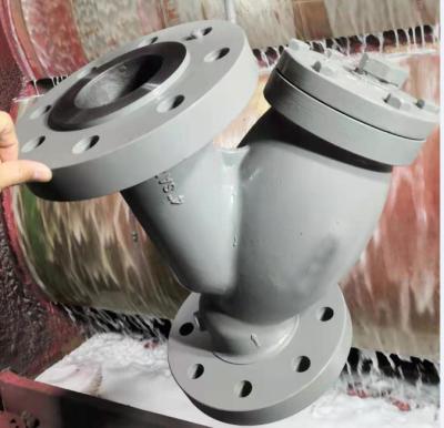 China Flanged Y Straine API 598/ ANSI B16.5 150LB - 1500LB, 1" to 12" for sale