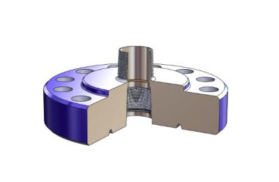 China THREAD FLANGE ADAPTER（Tubing Head Adapter） 7-1/16" 3000PSI X 2-7/8" EU PIN X BOX, AISI 4130 for sale