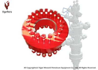 China DOUBLE STUDDED ADAPTER 18-3/4" 15M X 11" 15M X 10-1/2" THK W/PLATED STUDS AND NUTS AND 316SS RING GASKET API6A, T-20, H2 for sale
