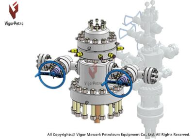 China API 6A Wellhead Tubing Head Spool & Adapter Assy. 11"-10M x 7 1/16"-10M x 2 9/16" -10M for sale
