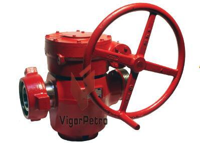 China Plug Valve SPM/FMC Style ULT100 3" Fig 1502 Gear Handwheel 10000PSI H2S Sour Service PN3265257 1A19585 for sale