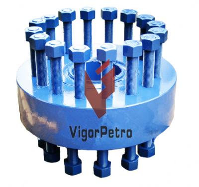 China Double Studded Adapter Flange (DSAF) 21-1/4" 2K (RX-73) x 13-5/8"  5K (BX-160) c/w Gaskets Studs Nuts for sale