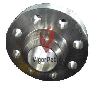 China FLANGE PIPE WELD NECK RTJ 2" (2-1/16") 5000 LB SCH 80 CS ASTM A105N(AISI 4130/4140) ASME B16.5 API6A NACE MR 01-75 for sale