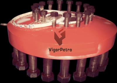 China Double Studded Adapter Flange 5 1/8" 15000 psi x 7 1/16" 15000 psi c/w Studs and Nuts API 6A/16A for sale