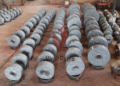 China Double Studded Adapter Flange 5 1/8" 15000 psi x 4 1/16" 10000 psi c/w Studs and Nuts API 6A/16A for sale