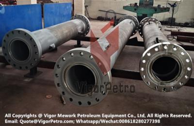 China Adapter Spool 13-5/8" 10m X 11" 5m 3 Ft Long Alloy 625 Inlayed Ring Groove H2s Trim With Certificate As Per Api-6a for sale