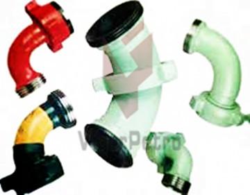 China Longsweep Elbow 3" FIG 602 Female x Male 45 Degree, FMC/SPM Compatiable Integral for sale