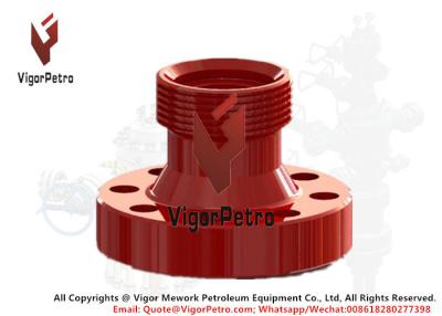 China WECO Adapter Flange 7-1/16" 15M (15000psi) x 2" Fig 1502 Female API 6A DD AISI 4130 for sale