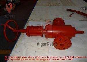 China MODEL S200 HYDRAULIC GATE VALVE 3.1/16" 10K, FLS TYPE., FLANGED, API 6A, PSL3 PR2 U DD/EE for sale