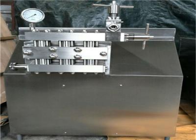 China Milk / Yogurt High Pressure Homogenizer Machine 500L 1000L 25 Mpa 40 Mpa for sale