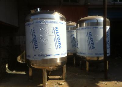 China Easy Operate Stainless Steel Mixing Tanks / Milk Storage Tank For Dairy for sale