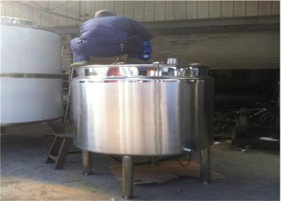 China Polished Stainless Steel Mixing Tanks Storage Reaction 10000L Heated Mixing Tank for sale