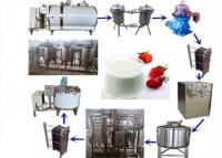 China UHT Milk Processing Equipment 500L-2000L Complete Pasteurized Dairy Production Line with Homogenizer for sale