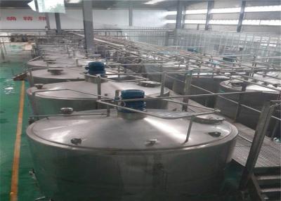 China De volledige Automatische Capaciteit van de Yoghurtproductielijn 500L 1000L 2000L 3000L 4000L Te koop