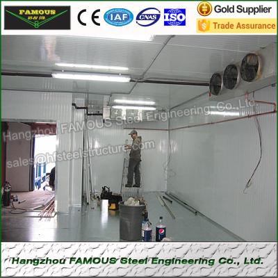 China Dauerhafte modulare Kühlraum-Platten-Isolierungs-Lebensmittelverarbeitungs-Anlage zu verkaufen