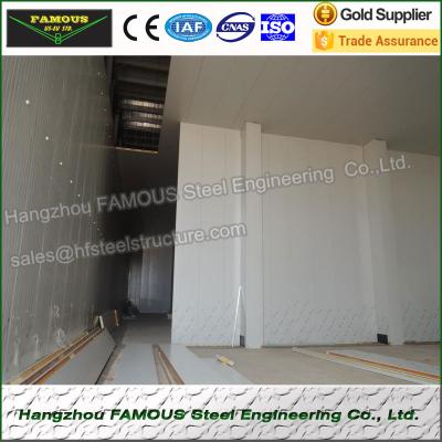 China Dauerhafte modulare Kühlraum-Platten-Isolierungs-Lebensmittelverarbeitungs-Anlage zu verkaufen