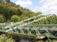 China Prefabricated Steel Bailey Bridge Modular Design - 67m Single Span, 120t Load Capacity, CB100/HD200 Models for sale
