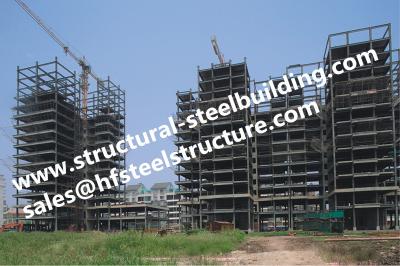 China Commercial Residential multi storey steel frame buildings And High Rise Building Contractor for sale