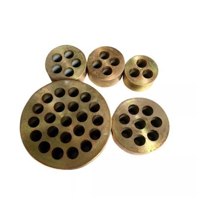 China Steel Round Anchor Head Prestressed Concrete 0.6' Zinc Coated 45# for sale
