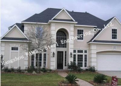 中国 200m2は塗られた軽量の鋼鉄別荘の家Q345bの溶接をカスタマイズした 販売のため