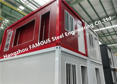 China Customized Flat Pack Prefab Container House Rock Wall Panel Easy Installation for sale