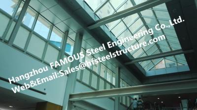 중국 직류 전기를 통한 까만 조립식으로 만들어진 강철 구조물 강철 샌드위치 패널 클래딩 체계 판매용