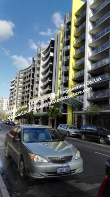 중국 직류 전기를 통한 까만 조립식으로 만들어진 강철 구조물 강철 샌드위치 패널 클래딩 체계 판매용