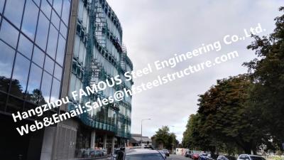 Γκρίζο Multi-storey κτήριο χάλυβα, εύκολη εγκατάσταση κτηρίων χάλυβα prefab