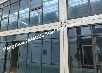 China O apartamento residencial liso personalizado da casa 20ft do recipiente da casa pré-fabricada do bloco fácil monta à venda