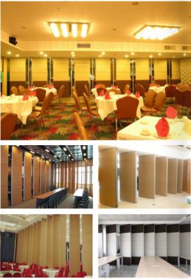 Cina Elettrico acustico mobile del divisore del ristorante dell'hotel della divisione della parete motorizzato in vendita