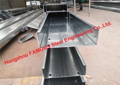 China AS / NZS Standard C sectie gegalvaniseerde stalen purlins Ondersteunende structuur for sale