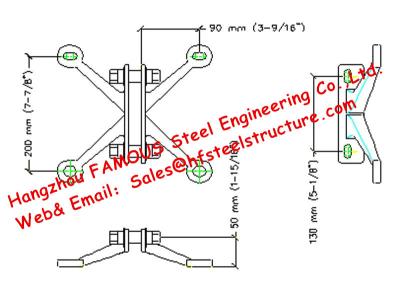 中国 Starglassシステムを支えるポイントによって修理されるガラス システム カーテン・ウォール ケーブルによって引張られるFaçade 販売のため
