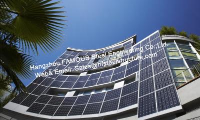 China Doppelte Glassolarmodul-photo-voltaische Fassaden-Zwischenwand-Solarzelle elektrische PV-Teilsysteme zu verkaufen