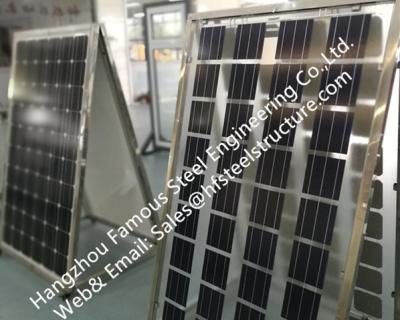 China Photovoltaic Cells Ventilated Façade Curtain Wall Single Glass Polycrystalline or Single Crystal Component for sale