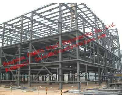 China Roof Sandwich Panel Industrial Steel Constructions / Corrugated Sheet for sale
