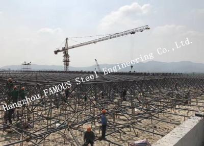 Industrial Prefab Steel Buildings With Hot Dipped Galvanized Surface Treatment