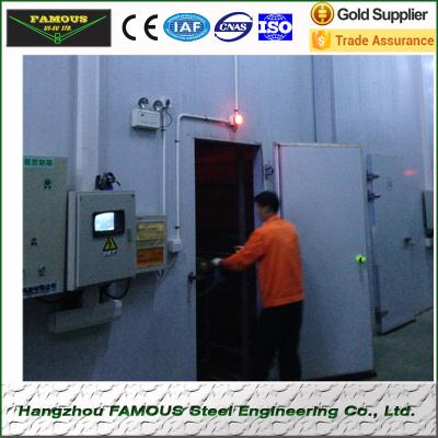 China Breiten-Kühlraum-Gefrierschrank der frische Frucht-Gemüse-vorfabrizierter modularer Kühlraum-960mm zu verkaufen
