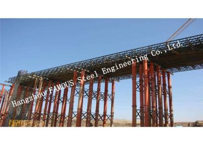 China Multispan Single Lane Prefabricated Bailey Steel Bridge Construction Assembly for sale