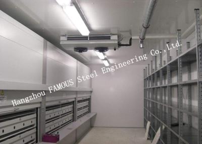 China PU Foam Sandwich Panel Modular Cold Room Panel For Meat And Fish Walk In Chiller for sale