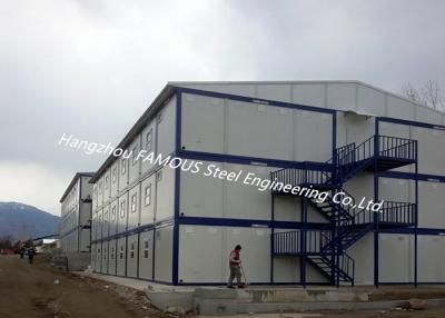 China Folding Living Modern Prefab Homes G +1 Floor Modular Integrated Home For Labour Camp Or Site Office for sale