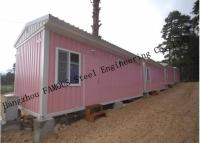 China Lightweight 40ft Prefab Container House For Living Accommodation With Painted Surface for sale