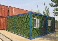 China European Style Modular Prefab Container House 20ft/40ft with 210km/h Wind Resistance and Grade 8 Seismic Rating for sale