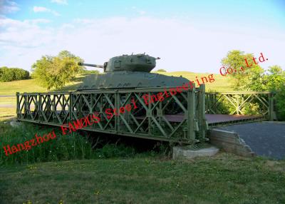 China Pre - Engineered Modular Military Pontoon Bailey Bridge Heavy Load Capacity for sale