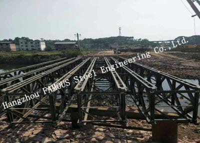 China Customized Design Prefabricated Steel Structure Bailey Bridge Construction Long Span for sale